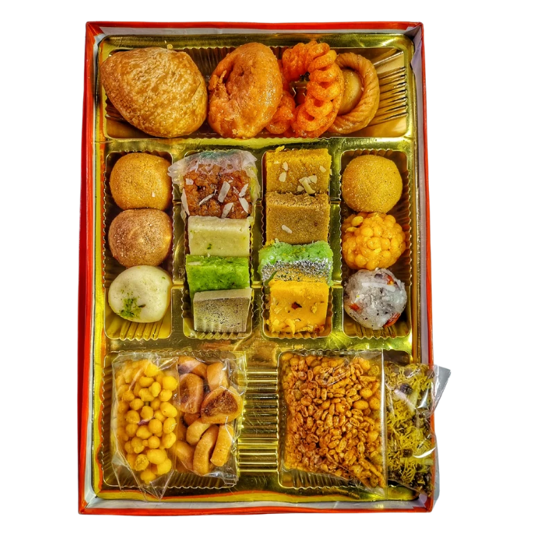 Standard Chapan Bhog Box | Prasad Box (CB3) | Mitthan Sweets